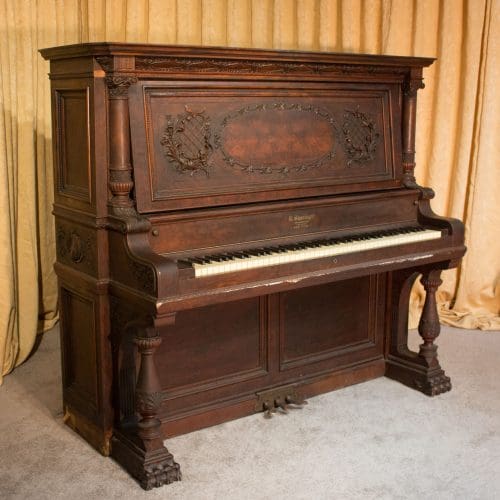 Victorian Style Kimball Upright Piano – Antique Piano Shop, Inc.